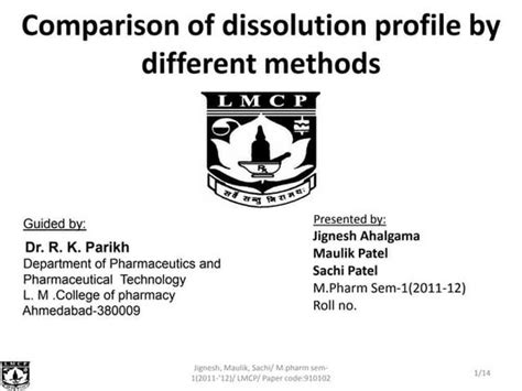Dissolution How To Calculate Dissolution Calculation In Excel Sheet Pdf