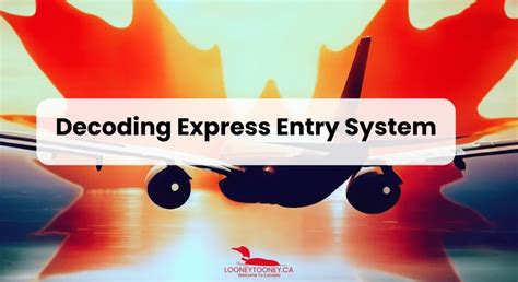 Express Entry System In Canada Eligibility Fees And Process