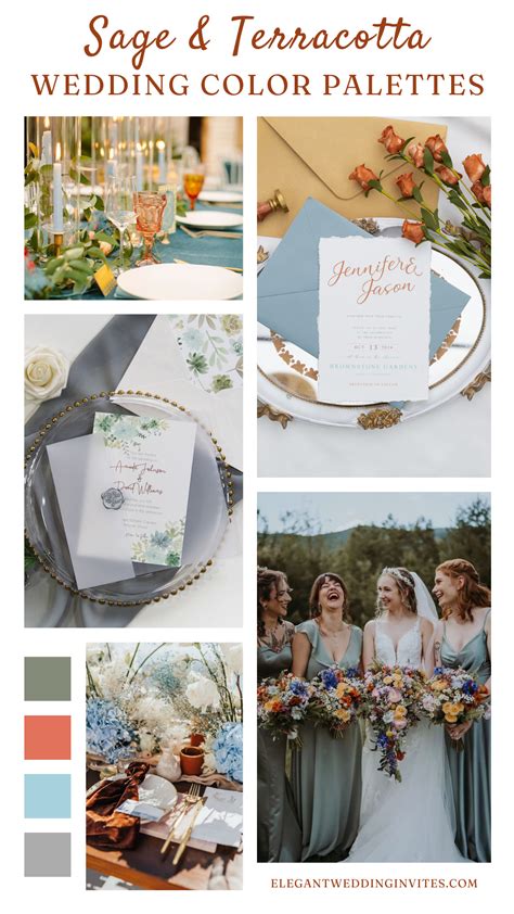 7 Sage And Terracotta Wedding Color Palettes For A Stunning 2023