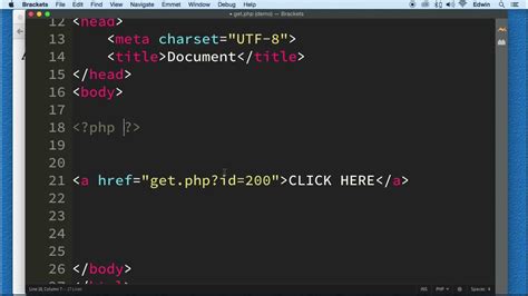 058 Using The Get Super Global Php Full Course 2021 Youtube