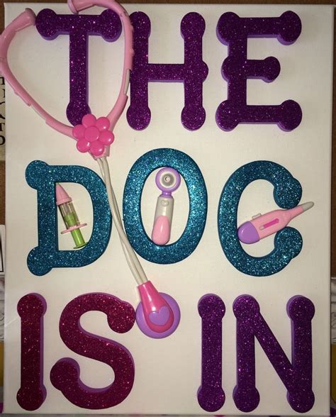 Doc McStuffins Party My Version Of The Doc Is In Sign Doc
