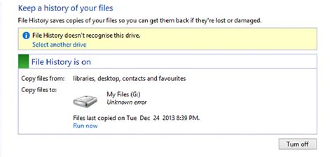 5 Fixes File History Doesnt Recognize This Drive In Windows 10 11