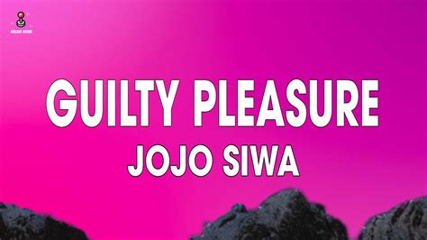 Jojo Siwa Guilty Pleasure Lyrics Youtube