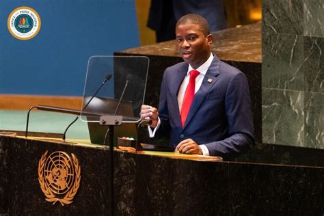 Grenada Prime Minister Addresses United Nations General Debate 79th