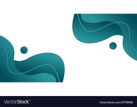 Abstract Modern Liquid Background Colorful Vector Image