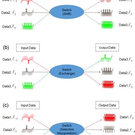 Schematic Showing Different Switch Configurations A Oam Index Shift