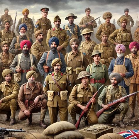 Indian Soldiers Of The Raj