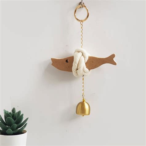 액막이소품 출입문종 도어벨 명태 북어 명주실 현관종 아이디어스