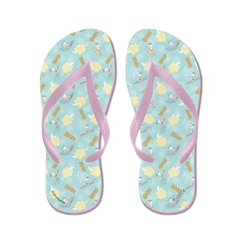 Cafepress Snoopy Tiki Flip Flops Funny Thong Sandals Beach