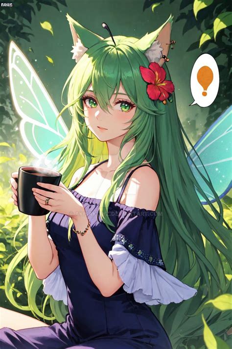 Cute Nature Fairy Girl By Akisakixyz On Deviantart