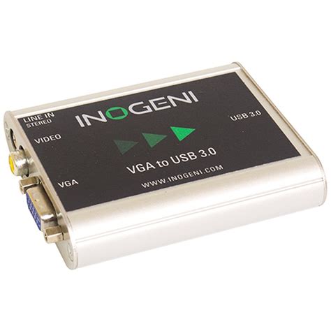 Inogeni VGA CVBS To USB 3 0 Converter Steller Online