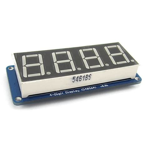 Red Digit Display Module With Decimal Point For Arduino Rpi Avr Stm