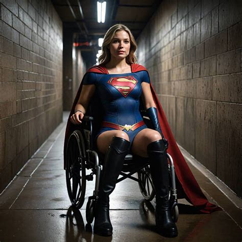 Paraplegic Kara Danvers Supergirl By Aria360 On Deviantart
