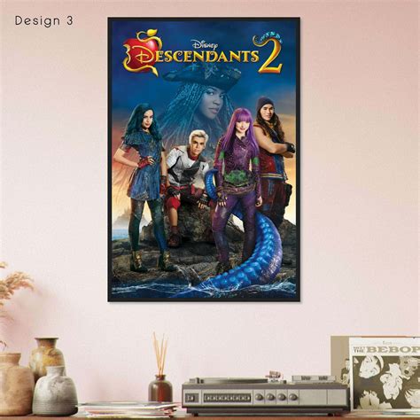 Descendants 2 2017 Movie Poster Print Citiesbox