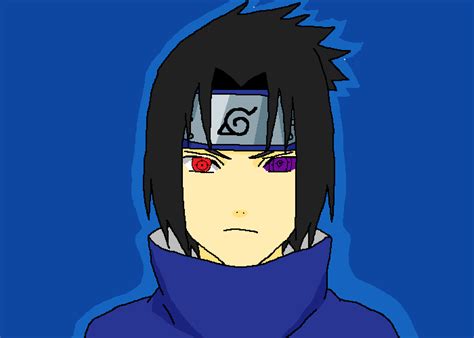 Pixilart Sasuke Uchiha Rinengan By Uchihasasuke123