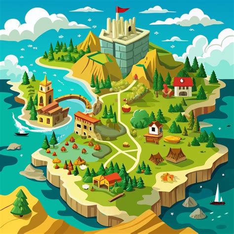 Maps Illustrations Vector Premium Ai Generated Vector