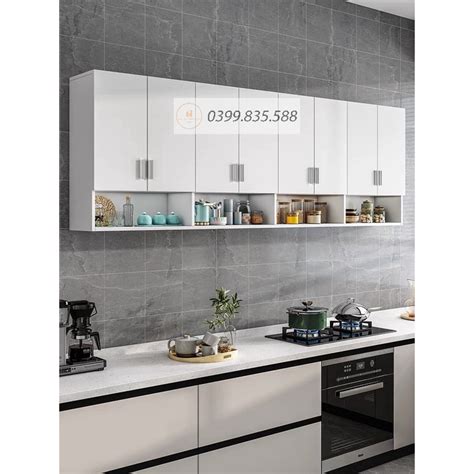 Mua Tủ Gỗ Treo Tường đa Năng Mini Giá Rẻ Tủ Bếp ốp Tường Nhiều Kích