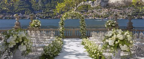 Luxury Wedding Reception Venue Lake Como Mandarin Oriental Lago Di