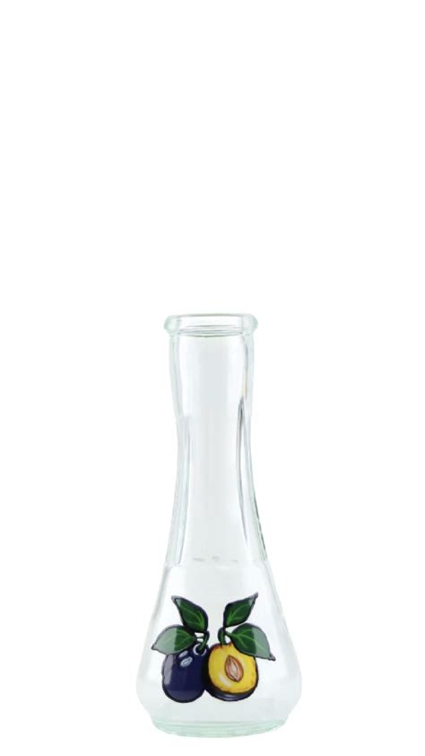 Traditional Rakija Glass With Plum Design 50ml Cokanj Cokanjcic