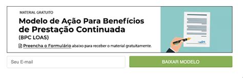 Modelo De Petição Inicial De Bpc Loas