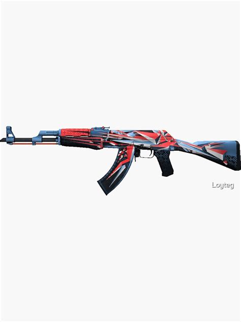 Ak 47 Point Disarray Sticker For Sale By Loyteg Redbubble