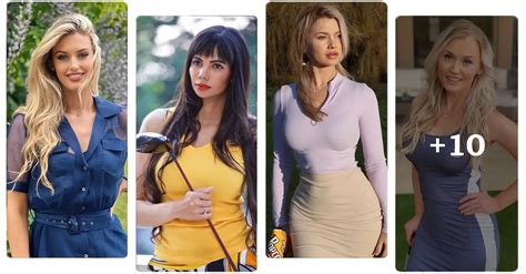 Top 10 Most Beautiful Female Golfers In The World Hottest Golfers