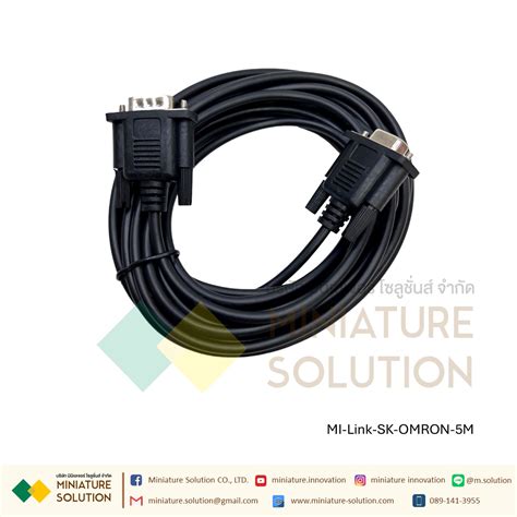 สาย Plc Omron To Hmi Samkoon 3m Rs232 Samkoon Cable To Omron Plc 3