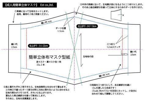 布 マスク 作り方 簡単 Angela Newman