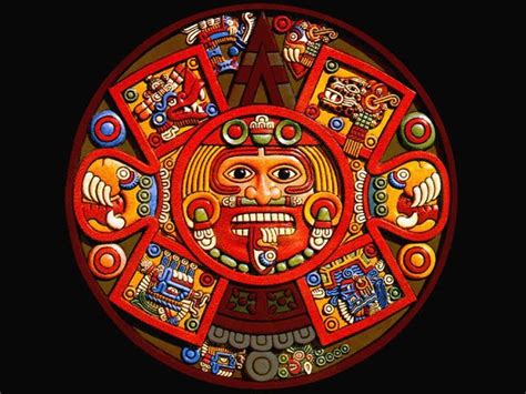 El Calendario Azteca Cuauhxicalli Calendario Azteca Dibujo