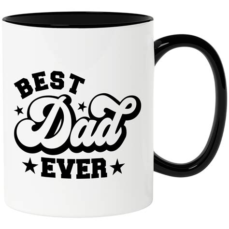 Cana Pentru Tata Cu Mesajul In Engleza Best Dad Ever Cel Mai Bun Tata