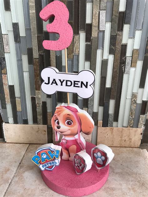 Paw Patrol Centerpieces Etsy