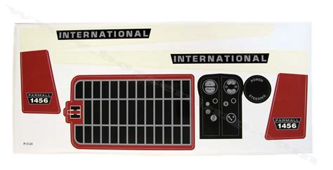 Decal International 1456 Pedal Tractor Decal Set Dpi5124 Midwest