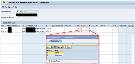 Problem With Wbs Settlement To Gl Accounts Sap Community
