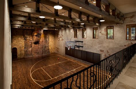 Indoor Basketball Courts Homes Of The Rich