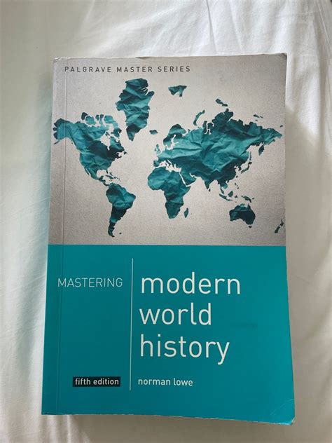 Mastering Modern World History Hobbies And Toys Books And Magazines