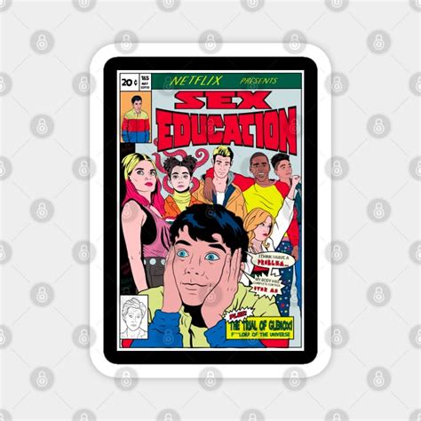 Sex Education Comic Sex Education Netflix Magnet Teepublic