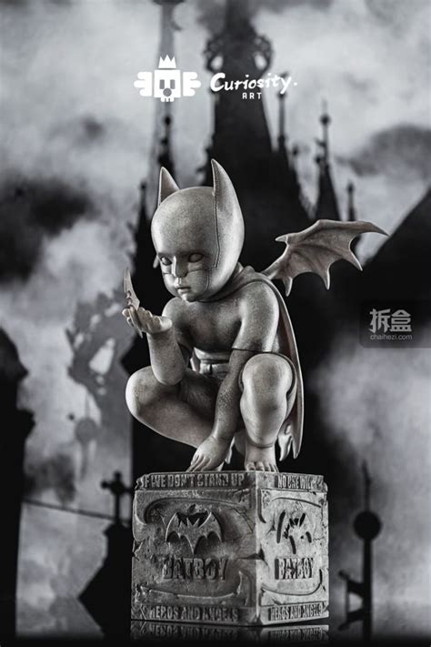 Sank Toys 罪恶天使 暗夜天使蝙蝠侠小丑同人潮玩雕像 拆盒