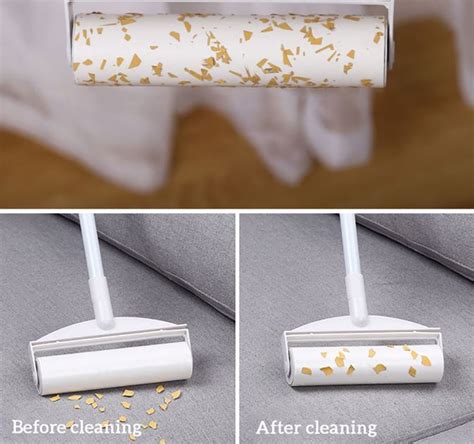 Lint Roller Clothing Dust Roll Brush Sticky Wool Roll Replacement Of