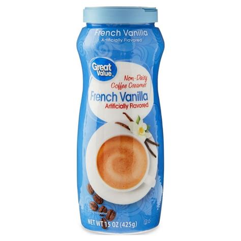 Great Value French Vanilla Non Dairy Coffee Creamer 15 Oz Walmart
