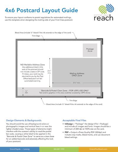 4x6 Card Template