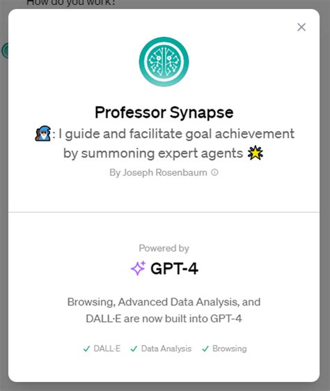 Professor Synapse On Gpt Review The World S Largest Most Trusted
