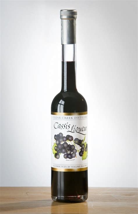 Clear Creek Cassis Liqueur Cherry Wine