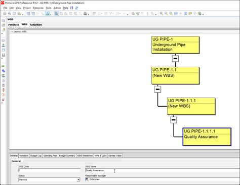 Creating A Primavera P6 Wbs Chart View In P6