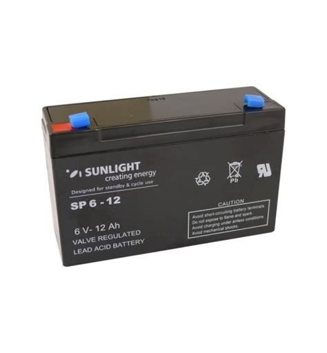 Acumulator Stationar 6v 12ah Sunlight