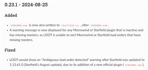 Starfields Latest Esm Not Being Loaded At The Top Keeps Being Put At