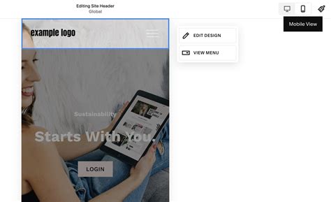 How To Customize Your Header Navigation In Squarespace 71 Fluid Engine