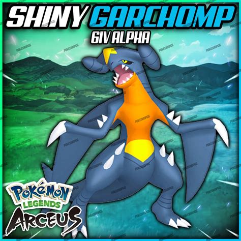 Shiny Garchomp Alpha 6iv Max Effort Levels Best Stats Etsy
