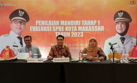 Diskominfo Makassar Lakukan Self Assessment Tahap I Evaluasi Spbe Kota