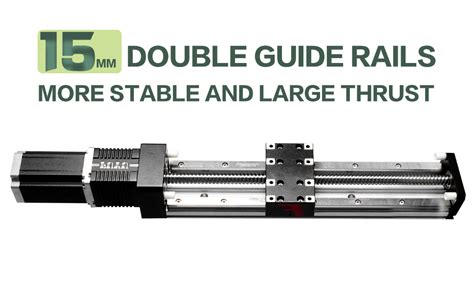 FUYU FSK Linear Module Mm Double Guide Rails Linear Motion Ball Screw Linear Stage NEMA