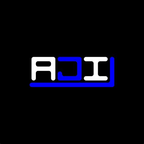 AJI Letter Logo Creative Design With Vector Graphic AJI Simple And
